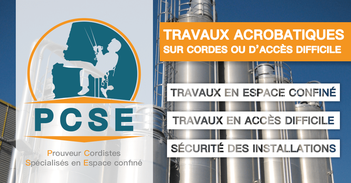PCSE - Travaux d'Accès Difficile / Espace Confiné / Nettoyage de Silos